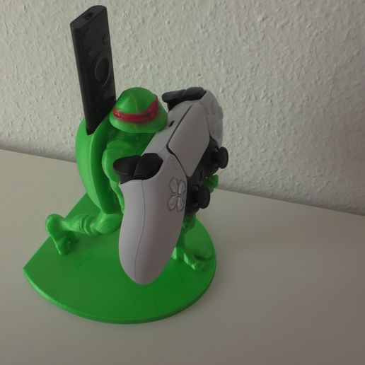 🎮 Playstation controller + smart Remote Turtle Ninja Holder・ STL File ...