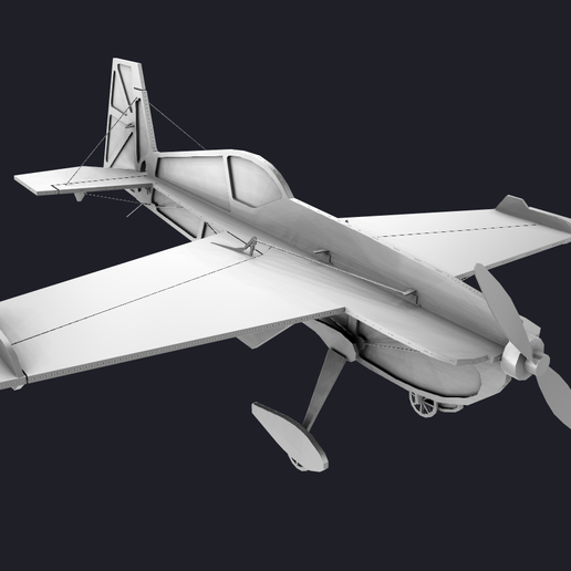 🛩️ airplane E-Flite Extra 330 SC 3D MODEL・ 3D File for 3D printing・Cults