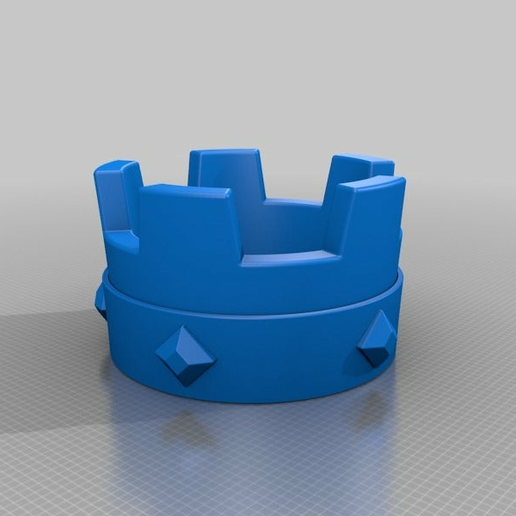 👑 Crown | Clash Royale・Free STL File for ・Cults