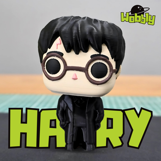 🪄 Harry Potter Bobble Head for Desk and Dashboard・Free STL File for 3D ...