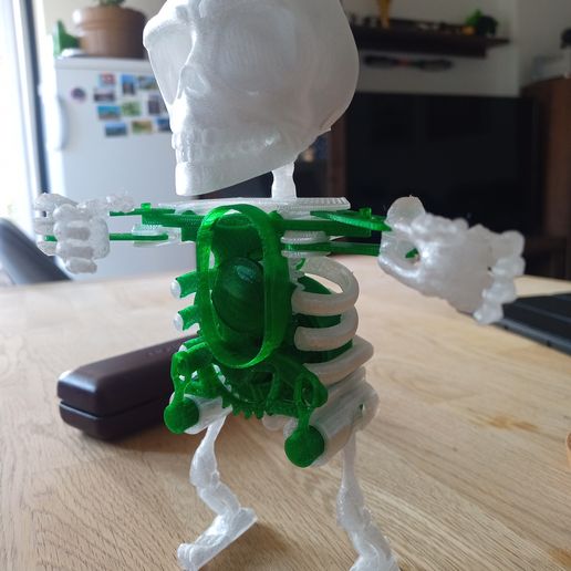 💃 Dancing skeleton・3D Print with the Creality K1 3D printer・Cults