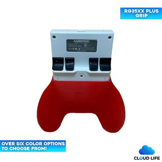 RG35xx Plus Grip・Free STL File for 3D printing・Cults