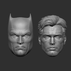 STL file Val Kilmer batman Forever Headsculpt for Action Figures・3D printing design to download ...