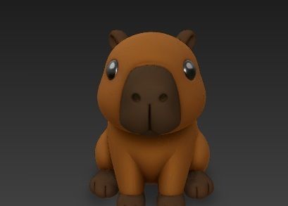 🔌 Capibara for 3d printing・Free OBJ File for 3D printing・Cults