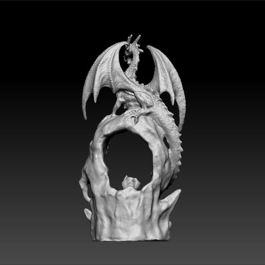 🐉 Dragon・ STL File for ・Cults