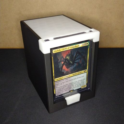 📦 Simple Deck Box for Acrylic Top Loader・ STL File for 3D printing・Cults