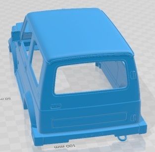 🗡️ Suzuki Samurai 1996 Printable Body Car・ 3D File for ・Cults