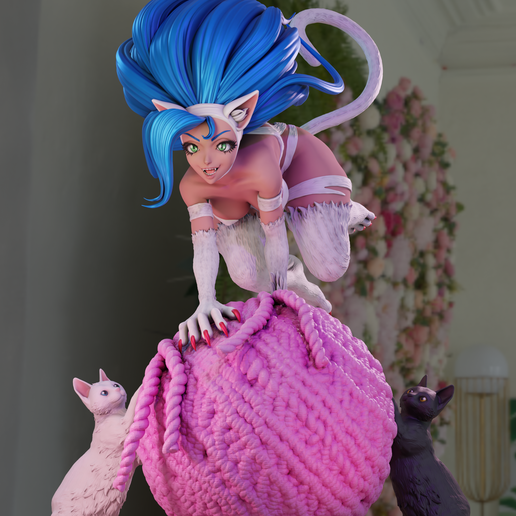 👙 Felicia DarkStalkers・ 3D File for 3D printing・Cults