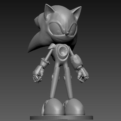 🤖 metal sonic・ STL File for 3D printing・Cults