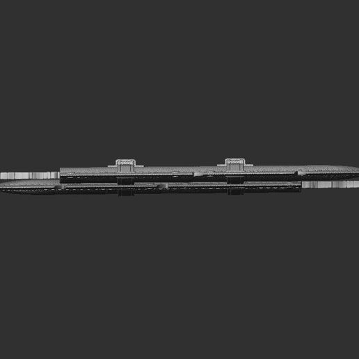 🔫 Kaiju No.8 Hoshina's Blade BOKO Soshiro's Saber Weapon SW-2033・ STL ...