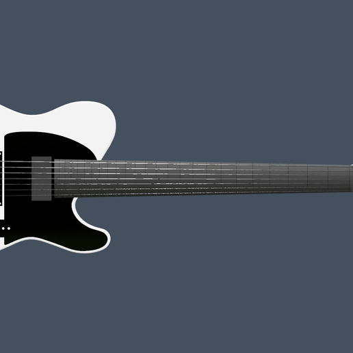 ⚡ 7 string Baritone electric guitar・ STL File for 3D printing・Cults