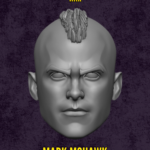 🦸 Invincible Mahawk Custom Head : 1/18 and 1/12 Scale : Ideal for ...