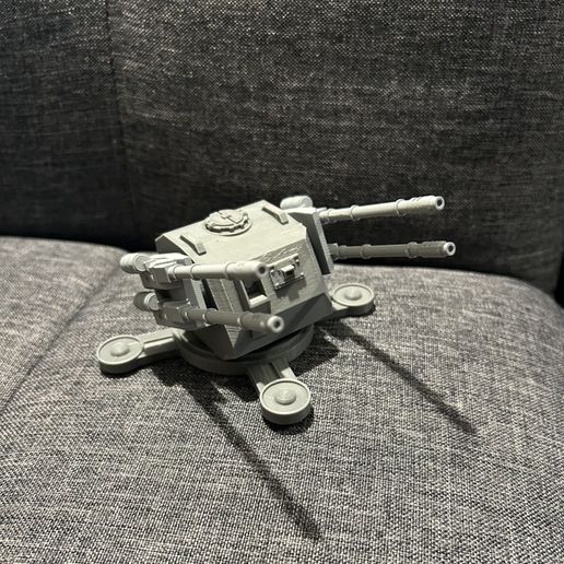 🔮 Anti-aircraft flak turret for grimdak future human defense force [FDM ...