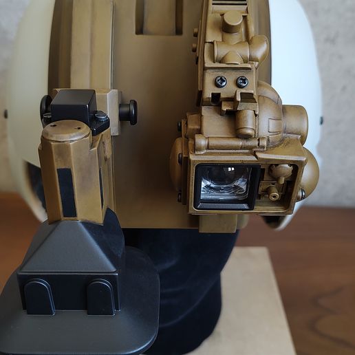 🪖 USCM Dropship gunner copilot Helmet, aliens, Spunkmeyer , 3d (mount ...