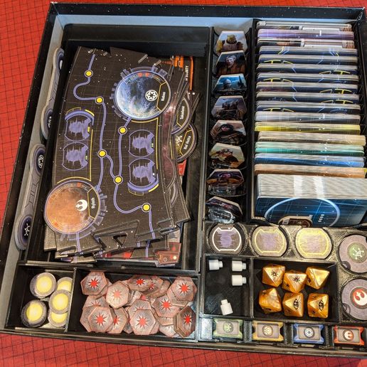 Download free STL file Star Wars Outer Rim Board Game Box Insert ...