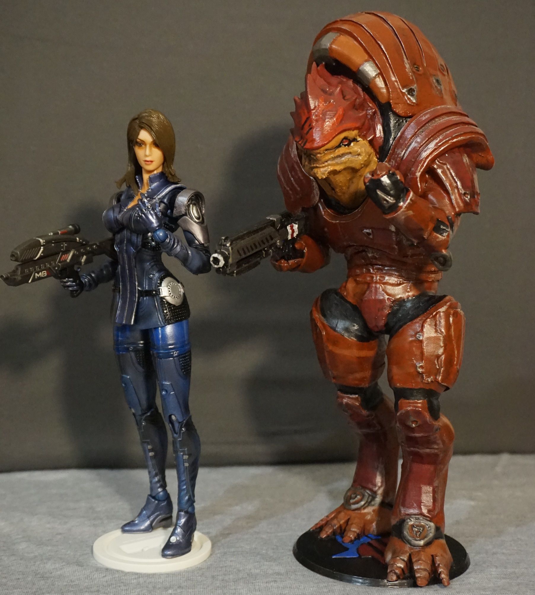 Работа Статуэтка Mass Effect Urdnot Wrex распечатанная в формате 3d ・ Cults