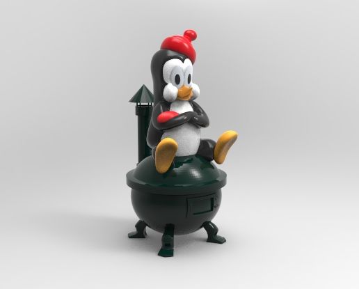 🐧 chilly willy・Archivo STL para ・Cults