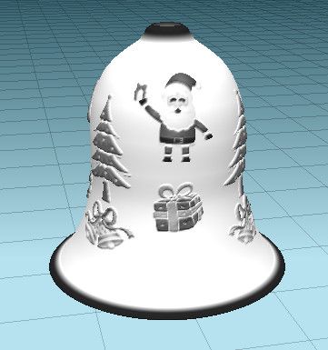 STL file Christmas bell 🎄 ・3D printing idea to download・Cults