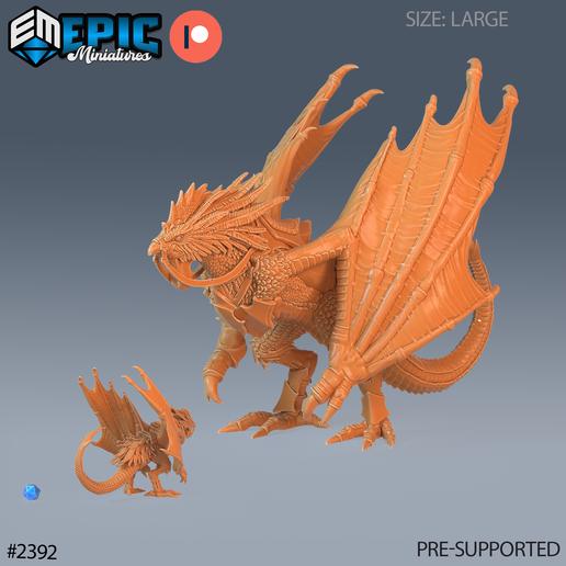 🎲 Cockatrice Classic Set ‧ DnD Miniature ‧ Tabletop Miniatures ‧ Gaming ...