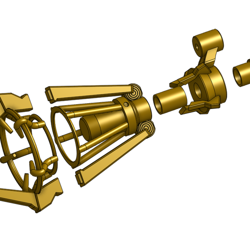 🔥 FIRE STAFF INSPIRED PROP COD ZOMBIES ORIGINS STAFF・ 3D File for ・Cults