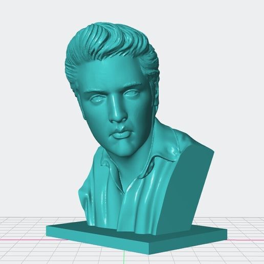 👤 Elvis Presley bust・ STL File for 3D printing・Cults