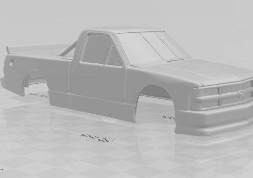 🚙 chevrolet silverado nascar・ STL File for 3D printing・Cults