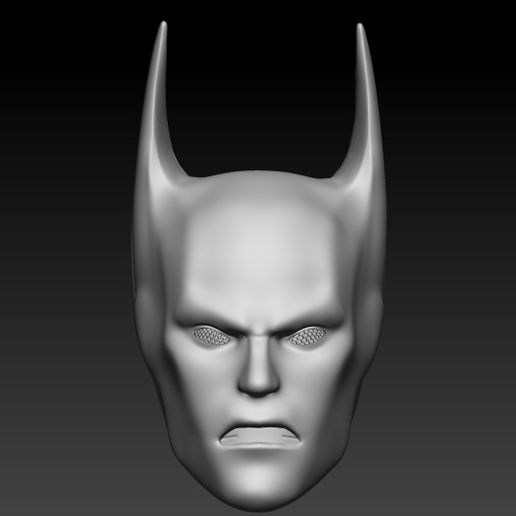 STL file Batman Beyond Mask Animated and Comic version 🦇 ・3D print ...