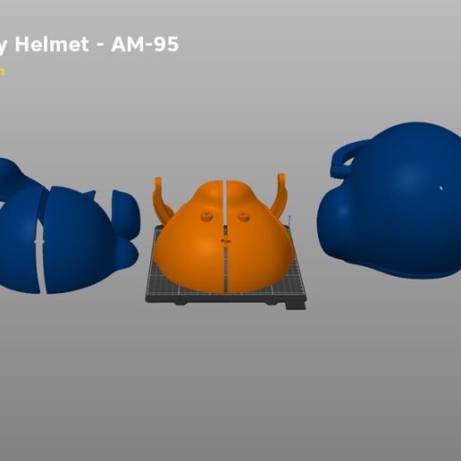 🪖 Military helmet AM-95 and SPH-4・ 3D File for ・Cults