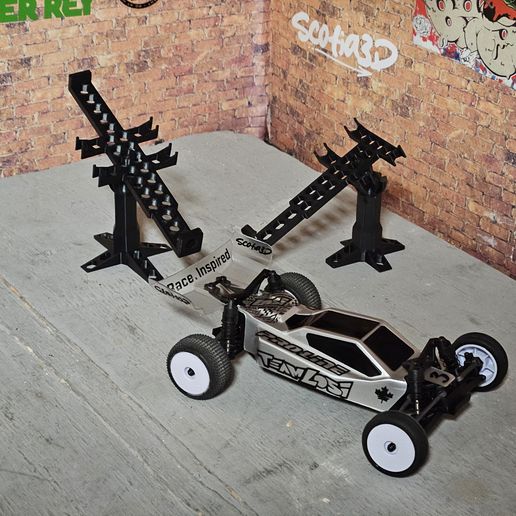 👽 LOSI MICRO-B DISPPLAY STAND・ STL File for 3D printing・Cults
