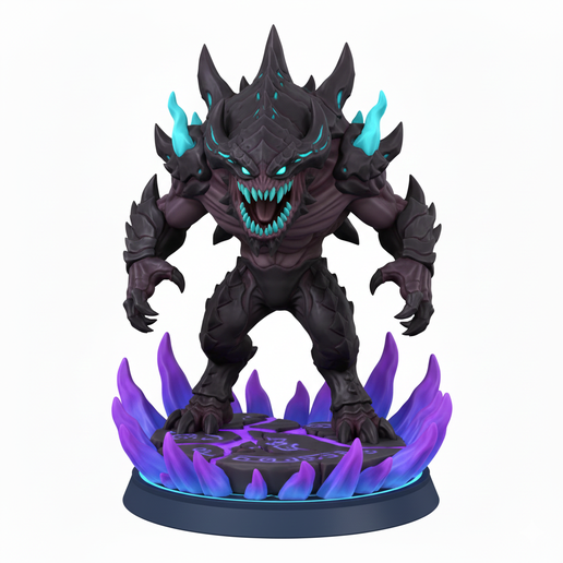 👹 Abyss Monster – STL Horror Figure (Vol. 1)・Free STL File for 3D ...