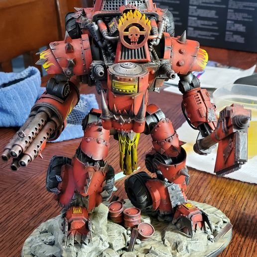 🦸 Orktimus Prime (ork knight)・3D Print with the Elegoo Saturn 3D ...