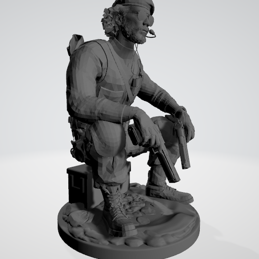 🤙 Nazir Trooper Clear Cut - BO6・ STL File for 3D printing・Cults