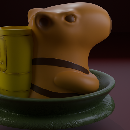 STL file capibara 🎨 ・3D printable design to download・Cults