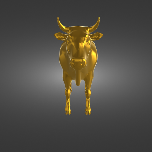 STL file Cow 🐄 ・3D printer design to download・Cults