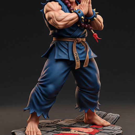 🎮 Akuma Street Fighters・ STL File for 3D printing・Cults