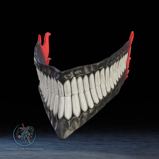 🖨️ Dan Da Dan Mask 3D Printer STL File・ STL File for 3D printing・Cults