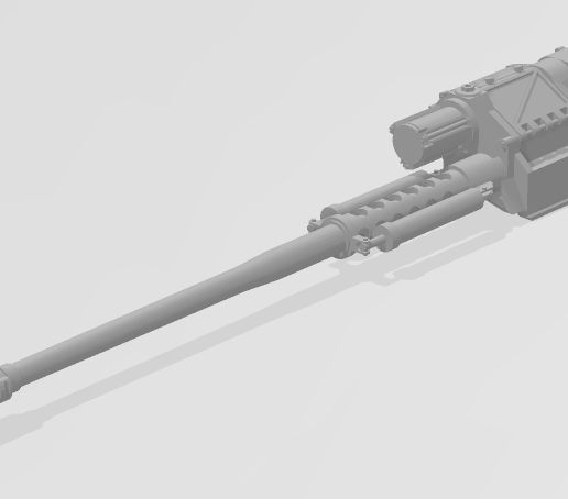 🔫 35 SCALE M230 CHAIN GUN LOOK-ALIKE・ STL File for 3D printing・Cults