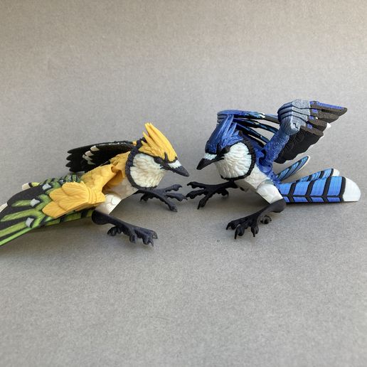 🐦 Blue Jay・ STL File for 3D printing・Cults