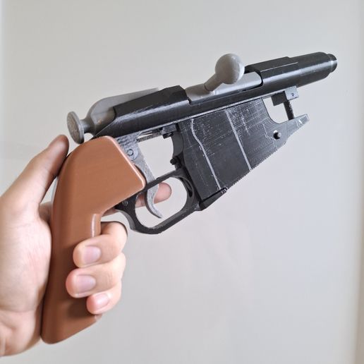 🔫 Obrez Pistol Mosin Nagant Cap Gun BB 6mm・ 3D File for 3D printing・Cults