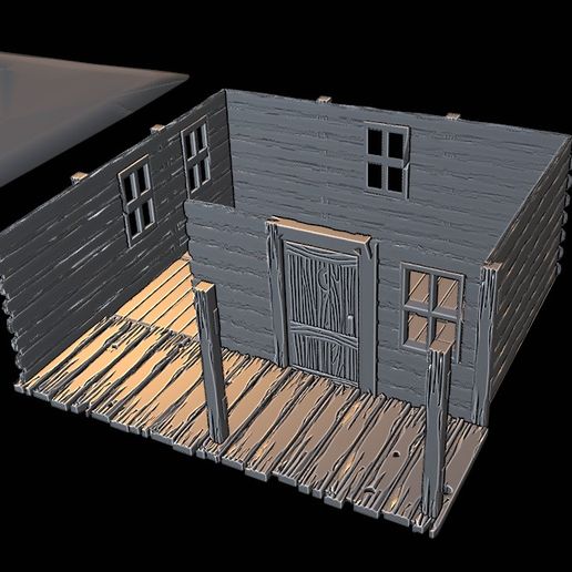 🏠 FEUDAL JAPANESE HOUSE WOOD・ STL File for 3D printing・Cults