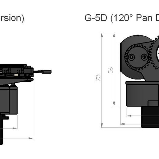 📷 G-5D FPV MICRO CAMERA GIMBAL・ 3D File for 3D printing・Cults