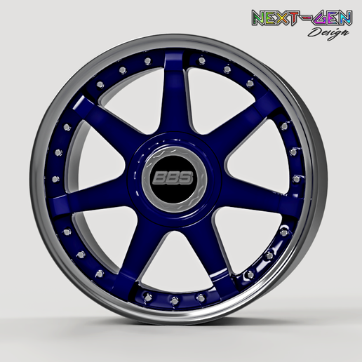 🧑‍🏭 Next-Gen Rim - BBS Wheels "RT700" - Llantas reales para maquetas de ...