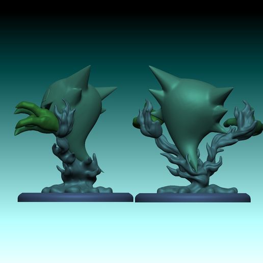 👻 Void Wisp Specter – Dark Energy Ghost Creature Statue STL 3・ 3D File ...