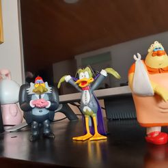3D printed Nanny and Igor -Count Duckula • made with Creality K1・Cults