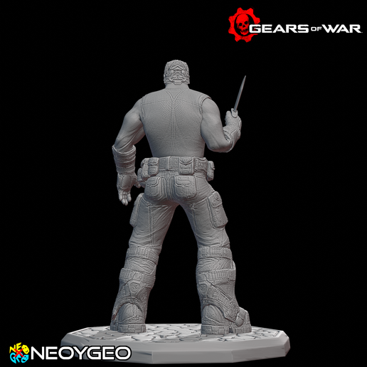 MARCUS UNARMORED - GEARS OF WAR - Cults3D 3D Model | 3Drop