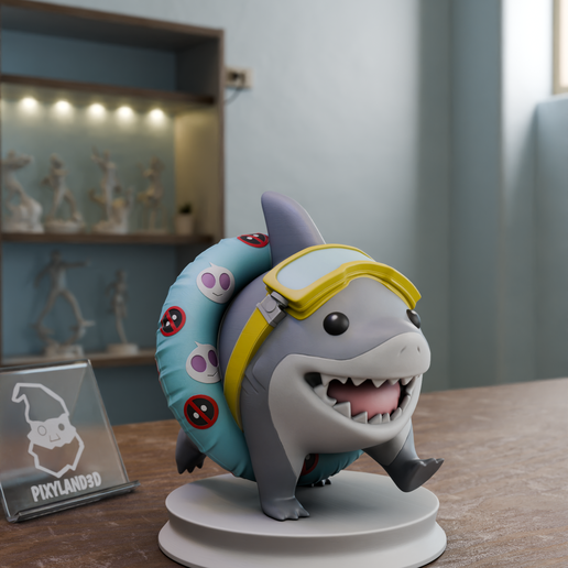 🦈 (update) Jeff the land shark - Marvel・ 3D File for 3D printing・Cults