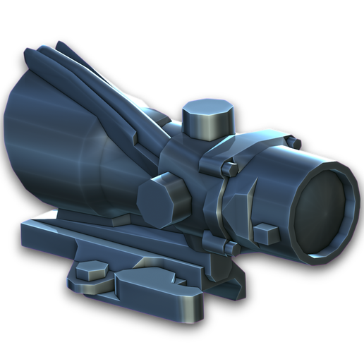 🔫 acog iw6・ OBJ File for 3D printing・Cults