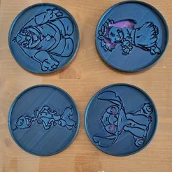 Objects made with a Creality K Max 3D printer・Cults