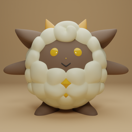 🆓 Lamball - PalWorld #1 Free STL・Free STL File for 3D printing・Cults