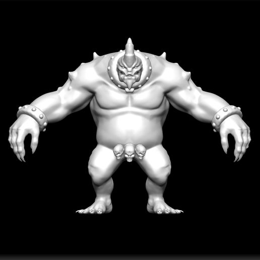 STL file Monster STL Model - 3D Print Figure - Fantasy Creature - Scary ...
